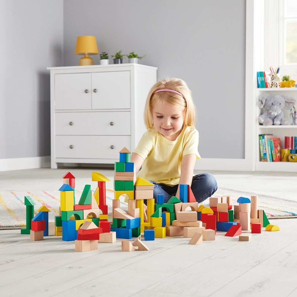 Squirrel Play 50 Piece Wooden Building Blocks Toys for children Toy store Jonelis and Ko